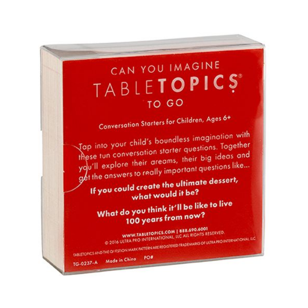 TABLETOPICS To Go - Can You Imagine | Card Game | The Game Store NZ